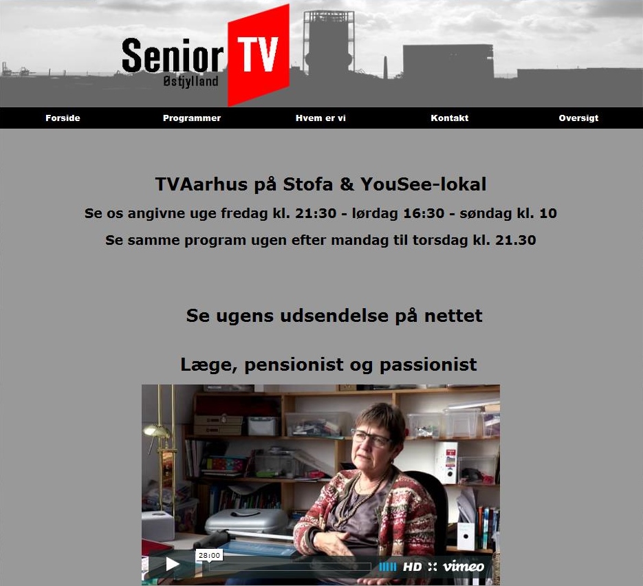 Relevante TV-programmer – Seniorvejen